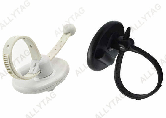 Adjustable Reinforced Strap Bottle Security Tags With Alarm 8.2MHz Radio Frequency