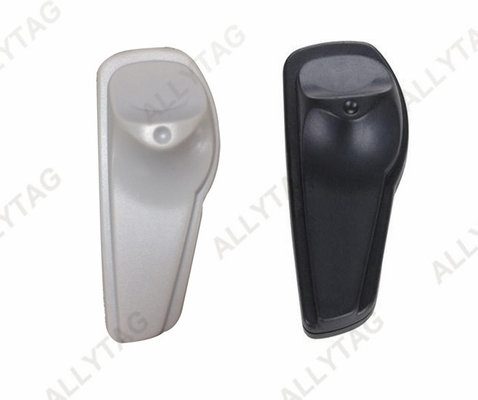 76x30mm EAS Hard Tag For Clothing Security 58KHz Black Color Compatible With AM System