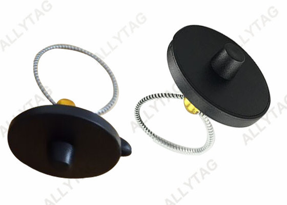 Wine RF Liquor Security Tags 50mm Diameter With Strong Cable  / EAS Bottle Tag