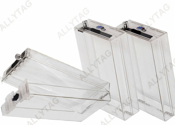 Fireproof RF 8.2Mhz EAS Safer Box DVD / CD Keeper Supermarket Display Box