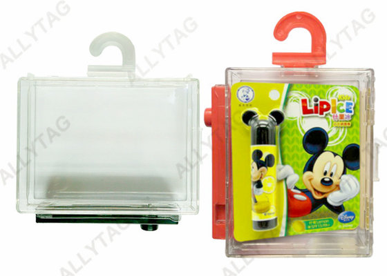 Hang Tab EAS Safer Box For Lipsticks / Anti Shoplifting Battery Security Keeper