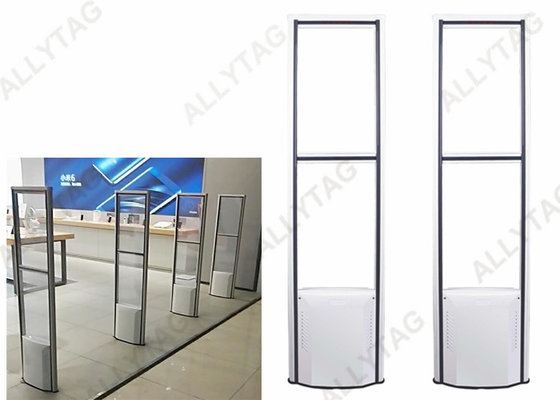 58KHz ABS Security Alarm Gates In Retail Stores 0 - 90%  Max Humidity Anti Interference