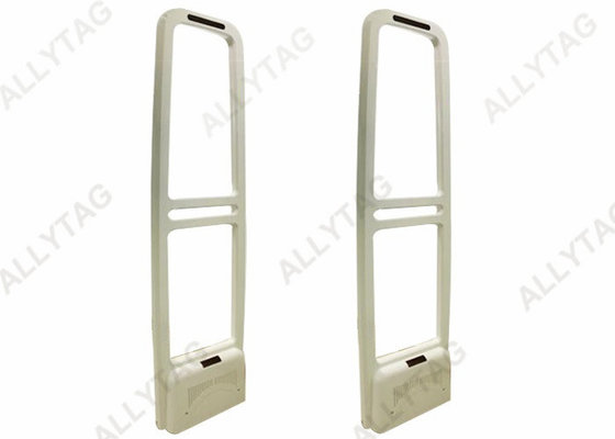 EAS 58KHz TX + RX Alarm Security System White Antennas Gates For Anti Theft
