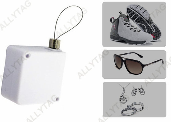 Customized Cable Length Anti Theft Pull Box , Retractable Pull Box For Glasses / Watches