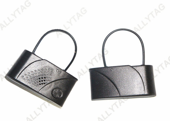 Bag Or Luggage Self Alarm Tag / 2 Alarm Anti Theft Retail Hang Tags With 12cm Cable