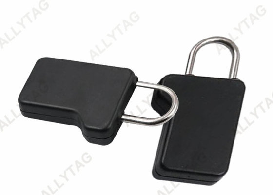 Handbags AM / RF Security Tag , Stainless Steel Hook Pad Lock Hard Tag For Luggage Anti Theft
