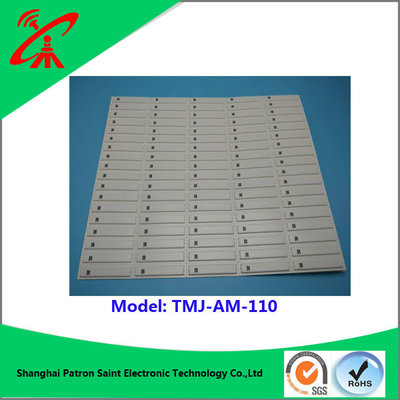 China Supermarket AM 58khz Deactivable Anti Theft Security Tags / Eas Soft Label supplier