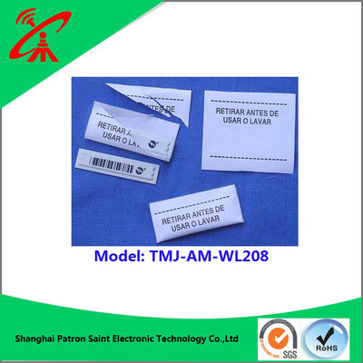 China Clothing Security Tags For Supermarket 58khz Printed Retail Alarm Tags supplier