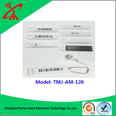 China Leather 58KHZ  Non-Deactivable Am Alarm Security Tags For Clothing 0.35mm Thickness supplier