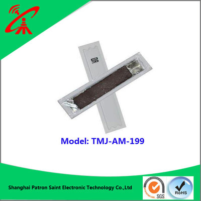 China Magnetic 58khz Anti Theft Security Tags White Black Barcode Retail Alarm Tags supplier