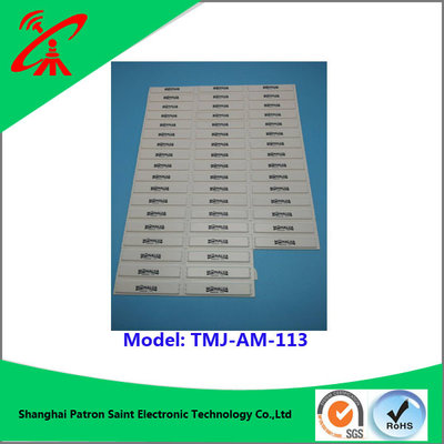 China Am Label Alarm Security Anti Theft Eas Soft Tags 58khz For Video Store supplier