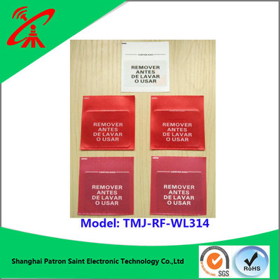 China 8.2MHZ Sticker Soft RF Security Tags / garments security alarm tag supplier
