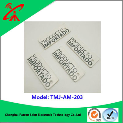 China Custom Hang Tags For Clothing Alarming 58khz Security Tags supplier