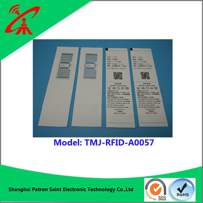 China Custom Printable Rfid Labels 860-960MHZ supplier