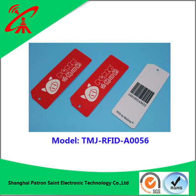 China UHF RFID 860-960MHZ plastic tag Custom Mini rfid pvc plastic luggage tag supplier