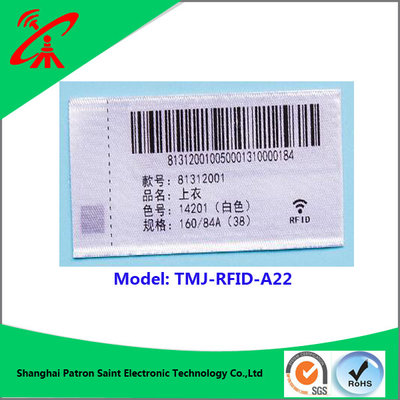 China UHF RFID 860-960MHZ tag UHF Generation Transponder Textiles UHF RFID Laundry Tag supplier