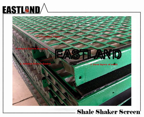 API Standard 2000 Series Shale Shaker Screen Made in China supplier