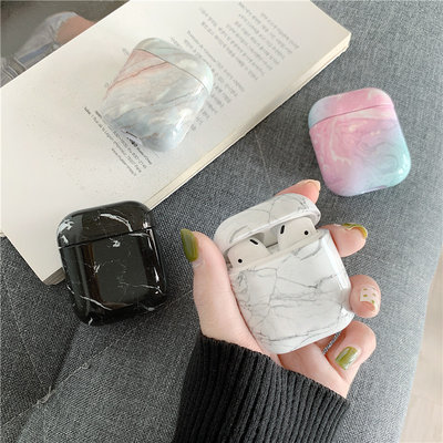 Marble hard PC anti shock anti dust protect case cover for Apple airpods supplier