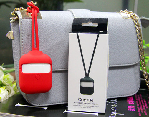 Protective Cover Soft Silicone Chargeable Headphone Case with for Apple Airpods 1&2 Charging Case supplier