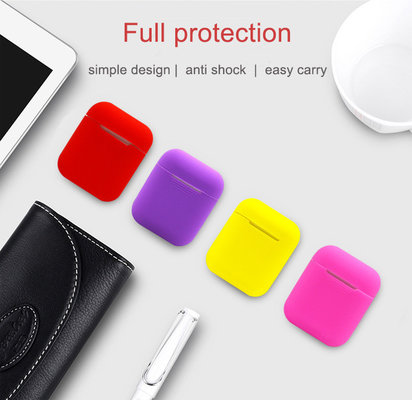 Silicone Protective Shockproof Wireless Charging Earbuds Case Cover Skin Compatible for Apple AirPods 1 & 2 supplier