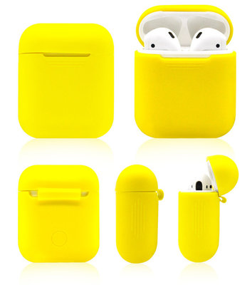 Silicone Protective Shockproof Wireless Charging Earbuds Case Cover Skin Compatible for Apple AirPods 1 & 2 supplier