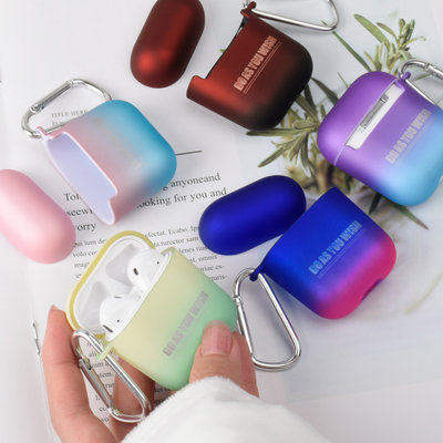 Compatible with AirPods Gradient Colorful Fashion Case Cover Silicone Protective Skin for Apple Airpod Case 2&1 supplier