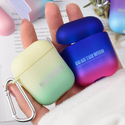 Compatible with AirPods Gradient Colorful Fashion Case Cover Silicone Protective Skin for Apple Airpod Case 2&1 supplier