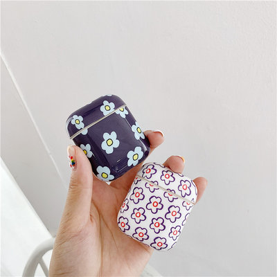 Compatible with Airpods 1 & 2 Protective TPU Cover Floral Print Cute Fashion Case supplier