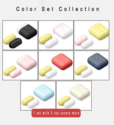 Compatible for AirPods Case 2 & 1 Shockproof Protective Silicone Cover Skin for AirPods Charging Case Luminous supplier