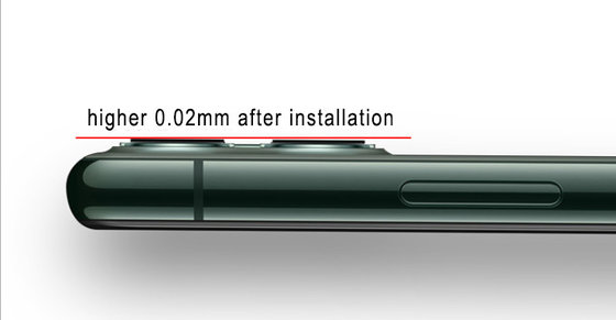 for iPhone 11 6.1'' Ultra Thin High Definition Bubble Free Anti Scratch F Tempered Glass Camera Lens Protector supplier