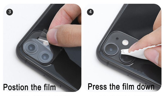for iPhone 11 6.1'' Ultra Thin High Definition Bubble Free Anti Scratch F Tempered Glass Camera Lens Protector supplier