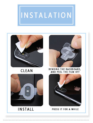 Ultra Thin HD Bubble-Free Anti-Scratch Fingerprint Tempered Glass Camera Lens Protector for Google pixel 4 XL 3A XL supplier