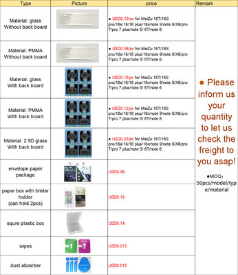 Bubble-Free Anti-Scratch Ultra Thin High Definition Camera Lens Protector Compatible for MeiZu 16t note 9 pro 7 supplier