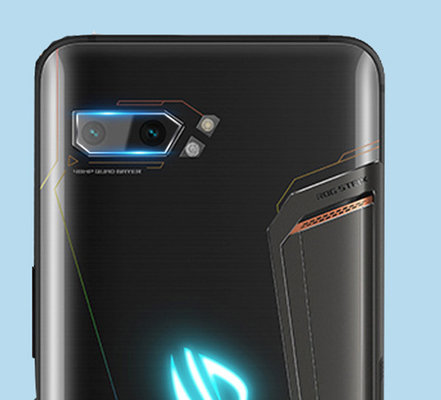Anti-Fingerprint Tempered Glass Camera Protector for ASUS ROGphone2 Camera Covers Ultra Thin HD Protective Clear Film supplier