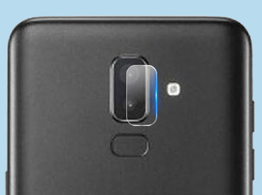 Anti-Scratch Fingerprint Ultra Thin HD Tempered Glass Camera Lens Protector for Samsung J8/6/7/4 2018 supplier