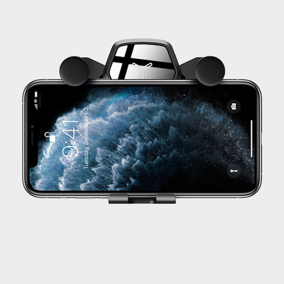 Car Mount Phone Holder Automatic Locking Universal Air Vent GPS Cell Phone Holder for Car for iPhone X/8/7/7P/6s/6P/5S supplier