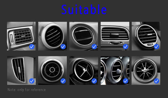 Car Mount Phone Holder Automatic Locking Universal Air Vent GPS Cell Phone Holder for Car for iPhone X/8/7/7P/6s/6P/5S supplier