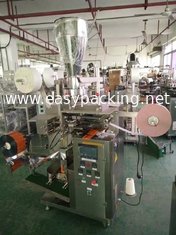 automatic filter bag coffee packing machine with thread and tag and envelop