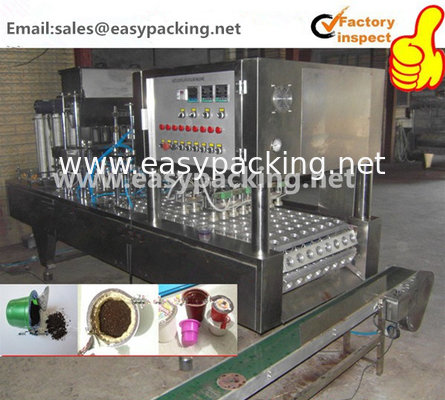 K CUP, nespresso coffee capsule filling machine and coffee capsule making machine