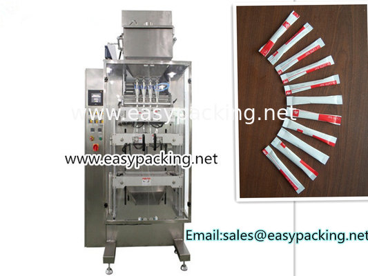 Automatic multi lanes packinggranule packing machine/sugar stick packaging machine