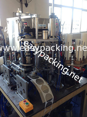 Automatic tea cup filling and packing machine