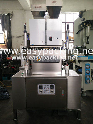 Automatic tea cup filling and packing machine