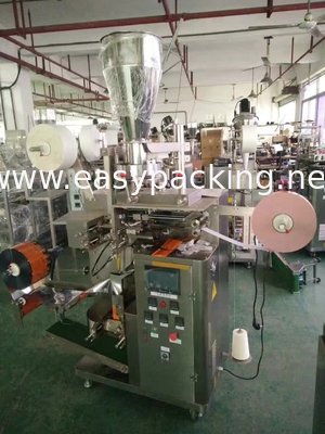 automatic filter bag coffee packing machine with thread and tag and envelop
