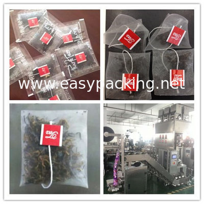 Silk nylon pyramidal tea bag packing machine/Tea Packaging Machine