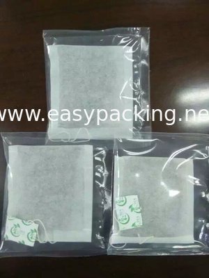 Automatic Tea Bag Packing Machine(Fliter Paper With String & Tag Then Into Outer Envelope)