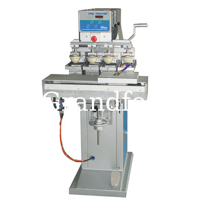 air pressure hot sale 4-color pad printing machine with shuttle