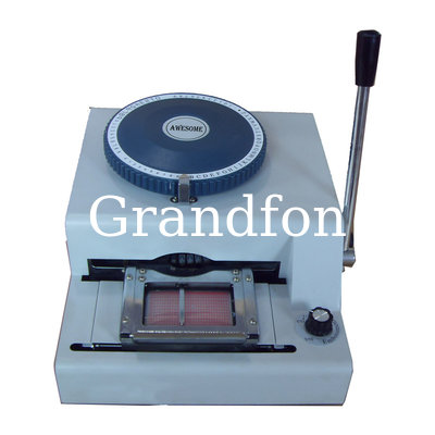 YL-68C PVC card, credit card, clup card embossing machine