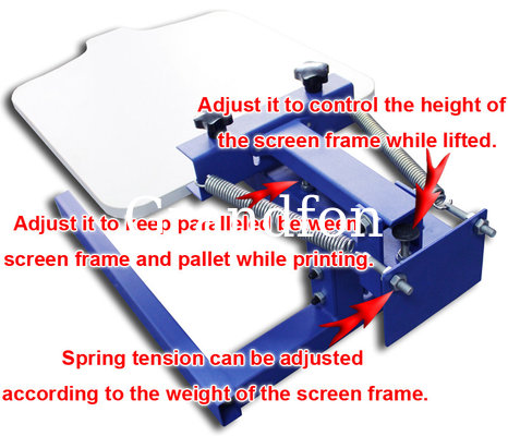 manual screen printing machine