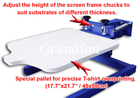 manual screen printing machine