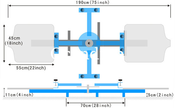 cheap t-shirt 4 color 2 pallets manual screen printing press for sale